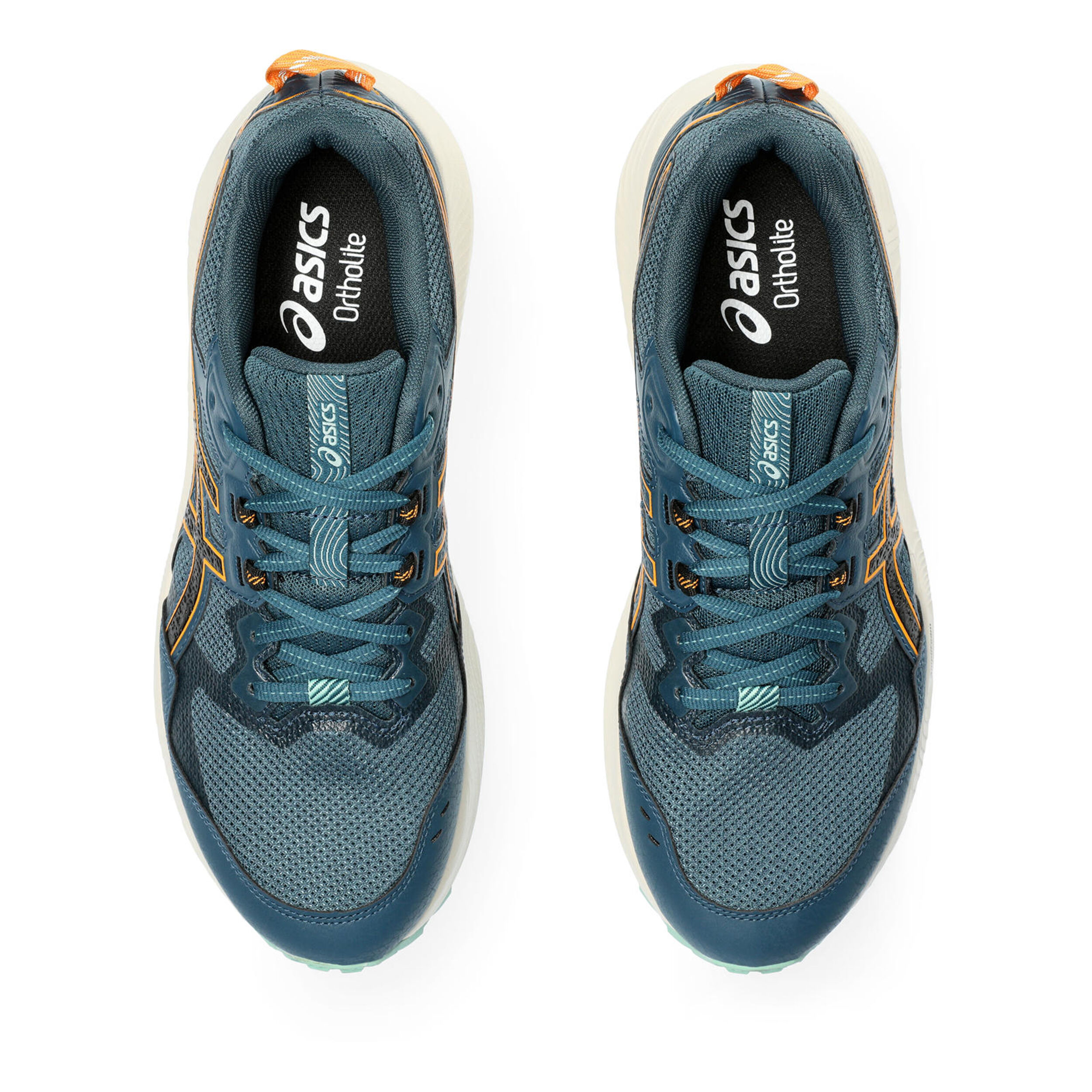 Gel Sonoma 7 Chaussure Trail Hommes Bleu Petrol Orange