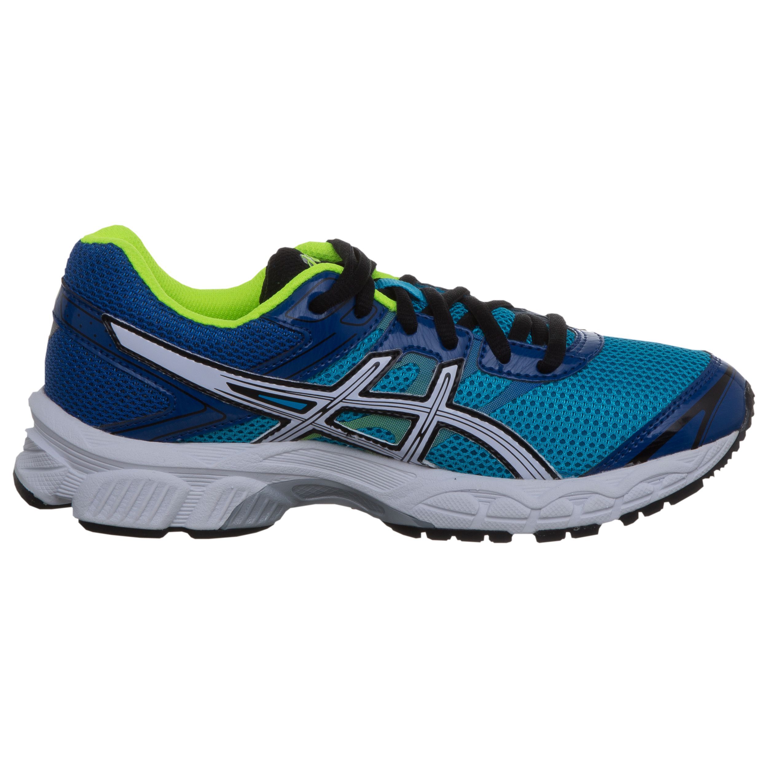 Gel Cumulus 16 GS Chaussure De Running Sans Stabilisateurs Enfants Bleu Blanc