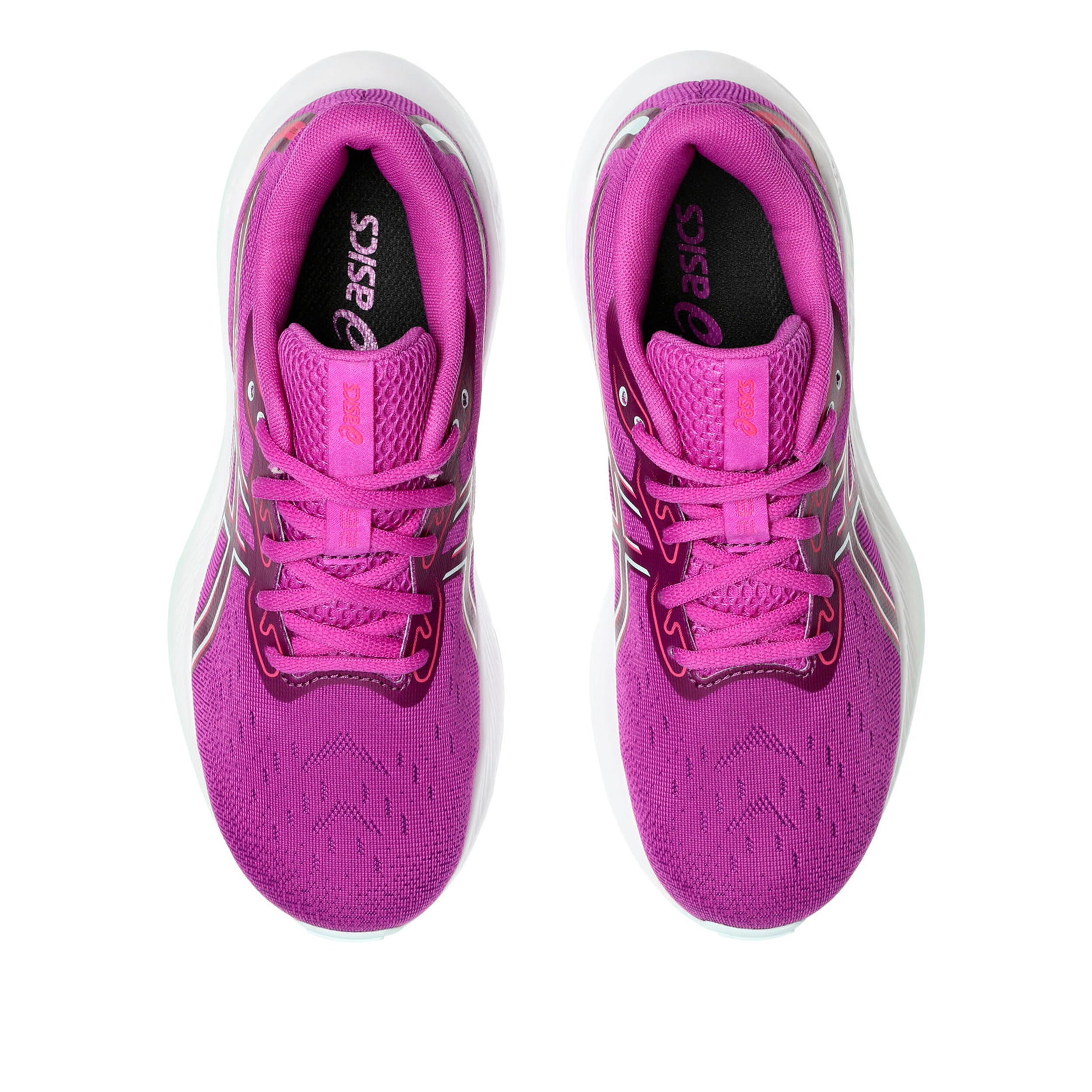 Acheter ASICS Gel Cumulus 26 GS Chaussure De Running Sans Stabilisateurs Enfants Pink Blanc en ligne Running Point FR