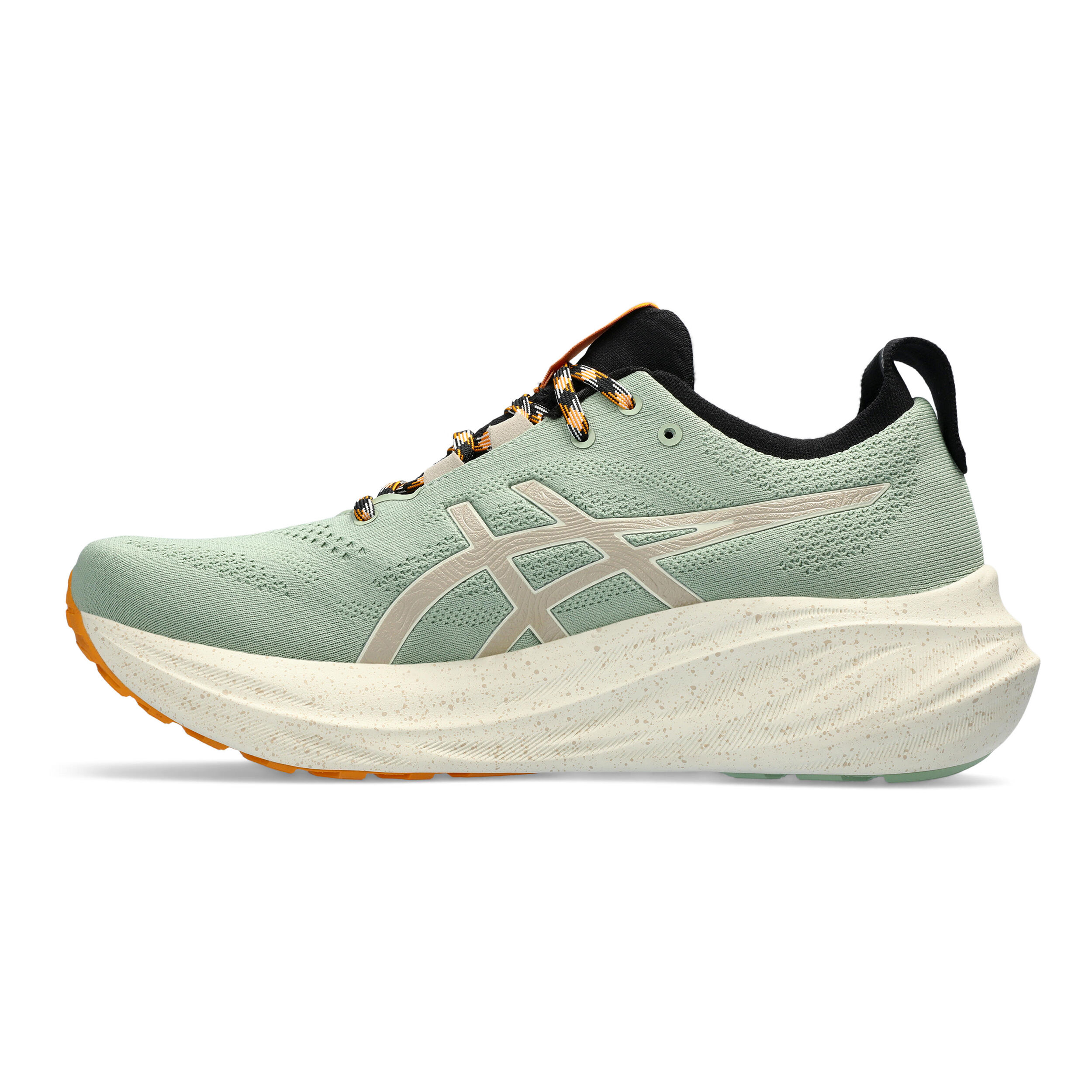 Gel Nimbus 26 TR Chaussure De Running Sans Stabilisateurs Hommes Vert Olive Orange