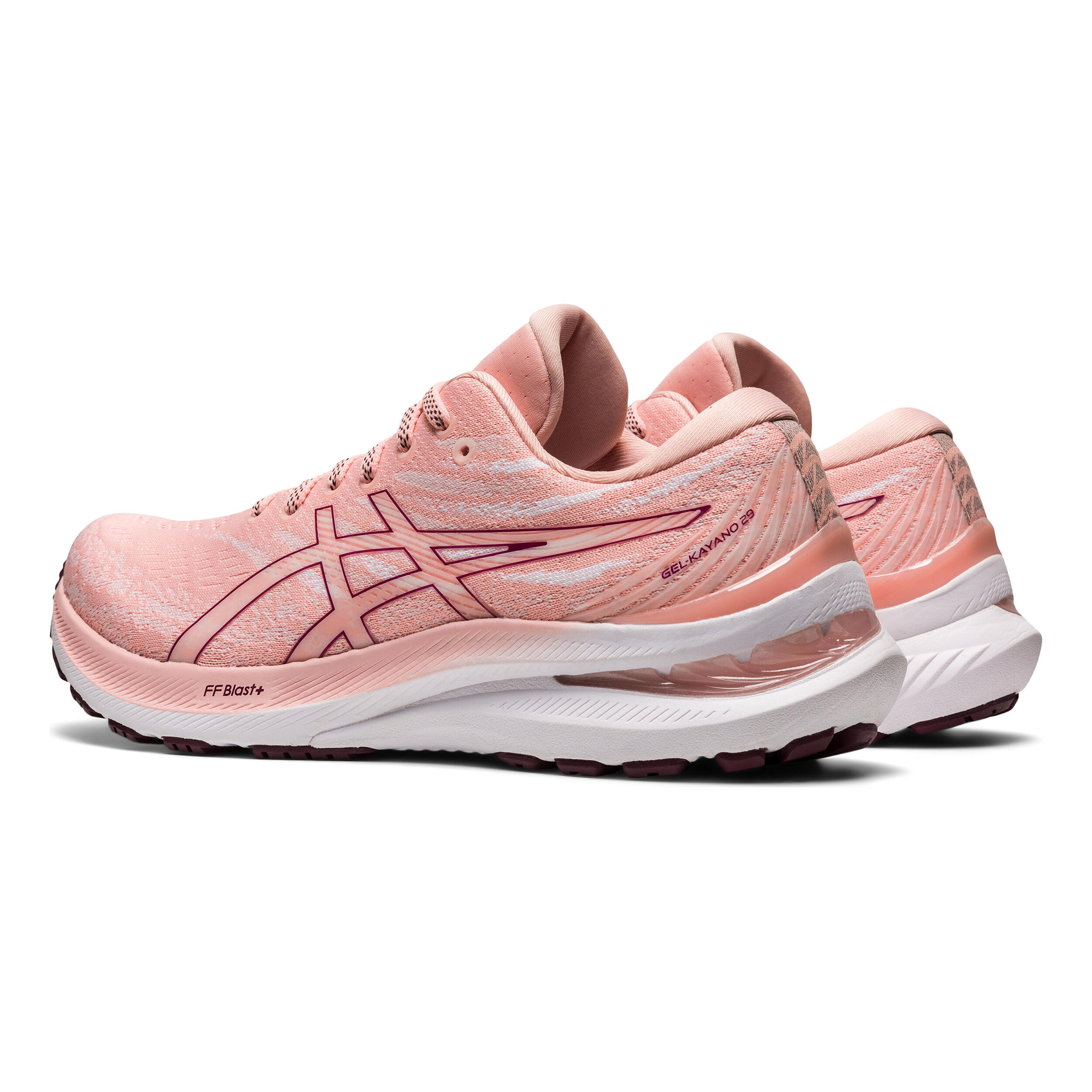 Gel Kayano 29 Chaussure De Running Avec Stabilisateurs Femmes Pink Blanc